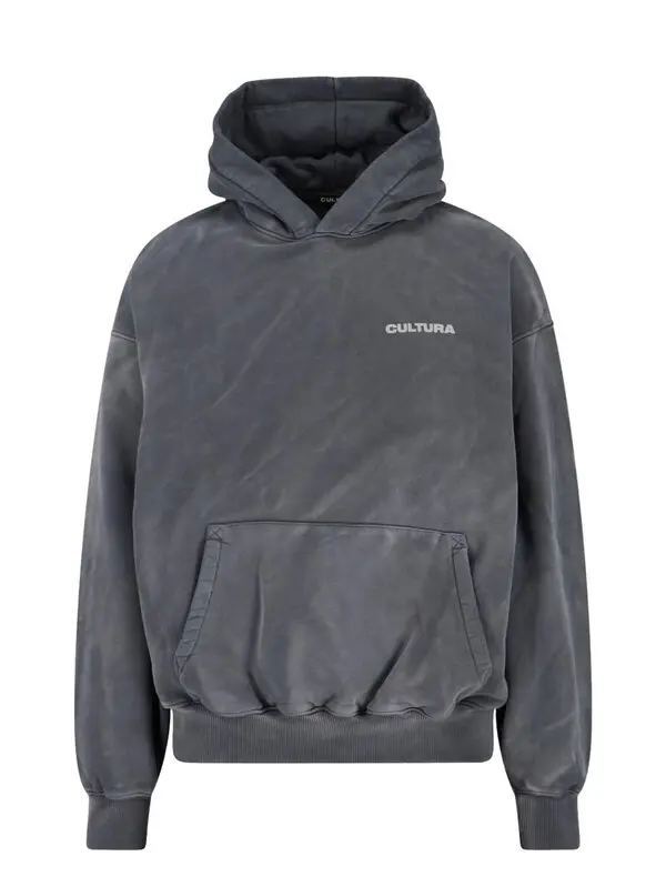 CULTURA Logo Hoodie - Gray