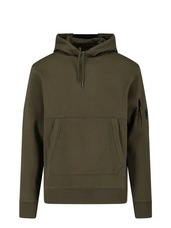 A.p.c. Logo Hoodie - Green