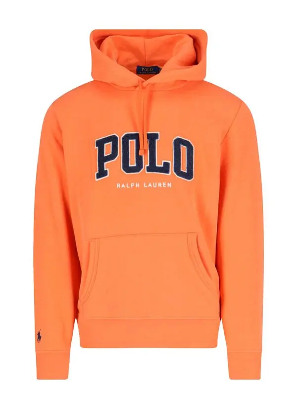 A.p.c. Logo Hoodie - Orange
