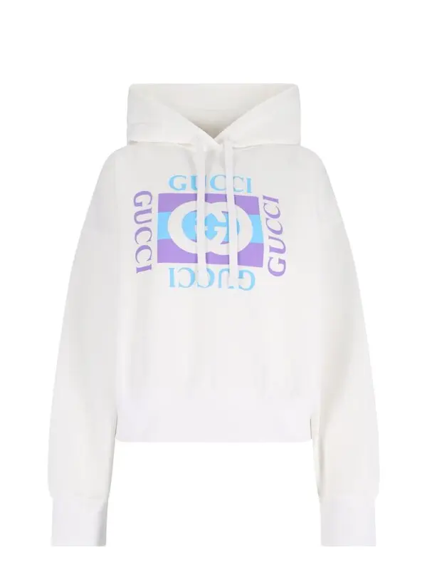 CULTURA Logo Hoodie - White