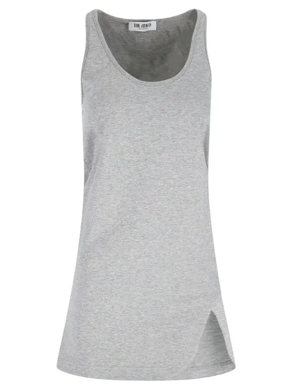 Attico Sleeveless Mini Dress - Gray