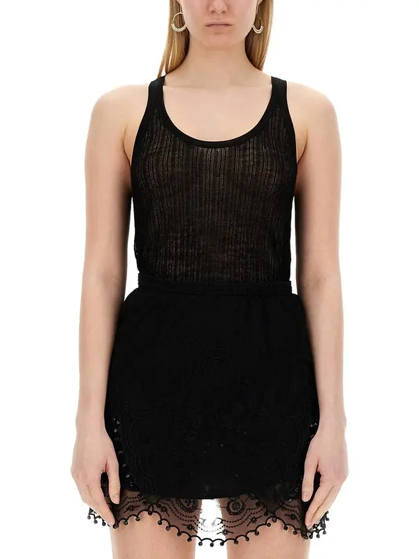 Isabel Marant Dorsia Top - Black