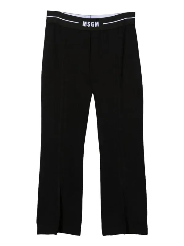 MSGM Milan Stitch Trousers - Black