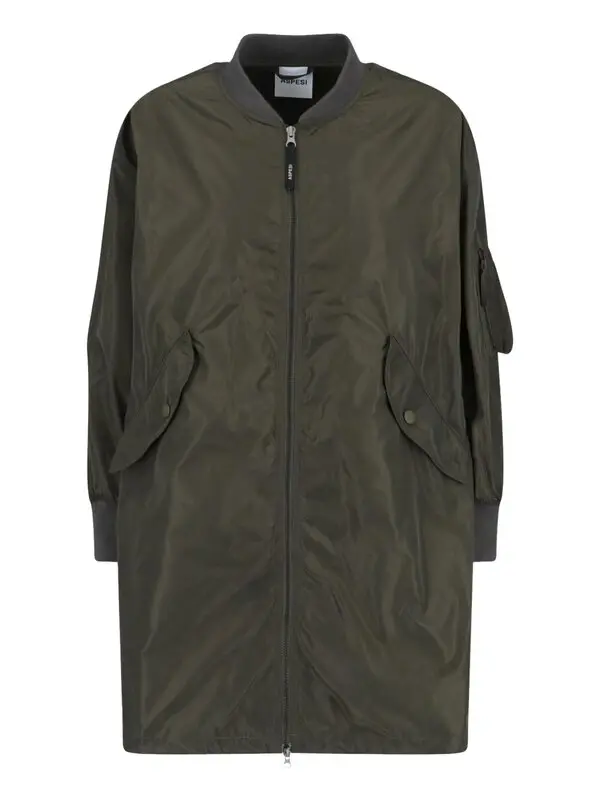 Aspesi Technical Fabric Coat - Green