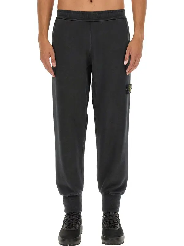 Stone Island Jogging Pants - Black