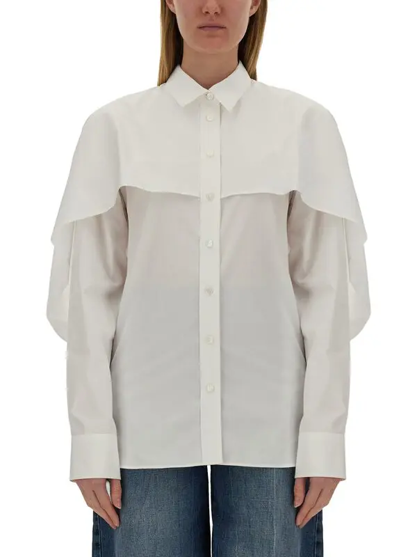 Stella McCartney Shirt With Cape - White
