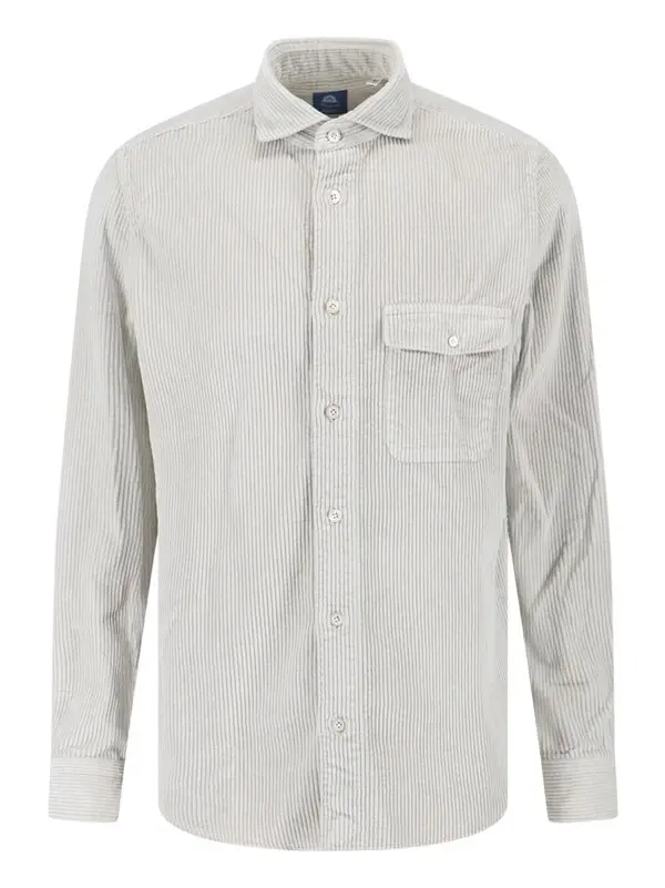 FINAMORE 1925 Achille' Shirt - Gray