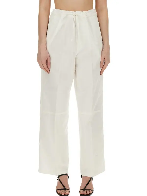 Victoria Beckham Wide Leg Pants - White
