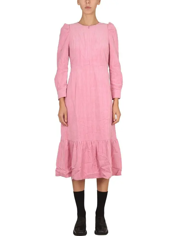 Baum Und Pferdgarten Aleema Midi Dress - Pink