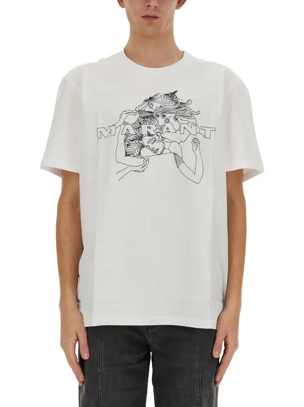 MARANT T-shirt "honore - White