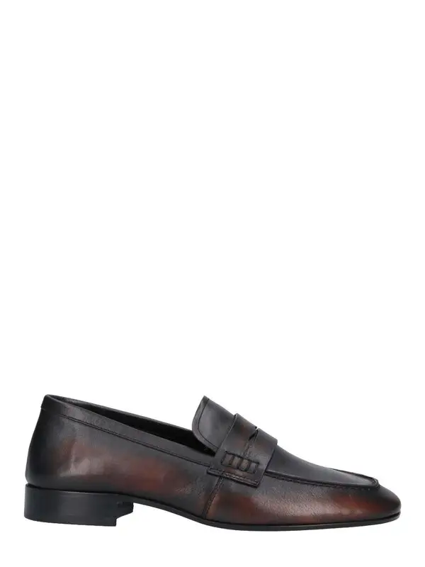 ALEXANDER HOTTO Leather Loafers - Brown