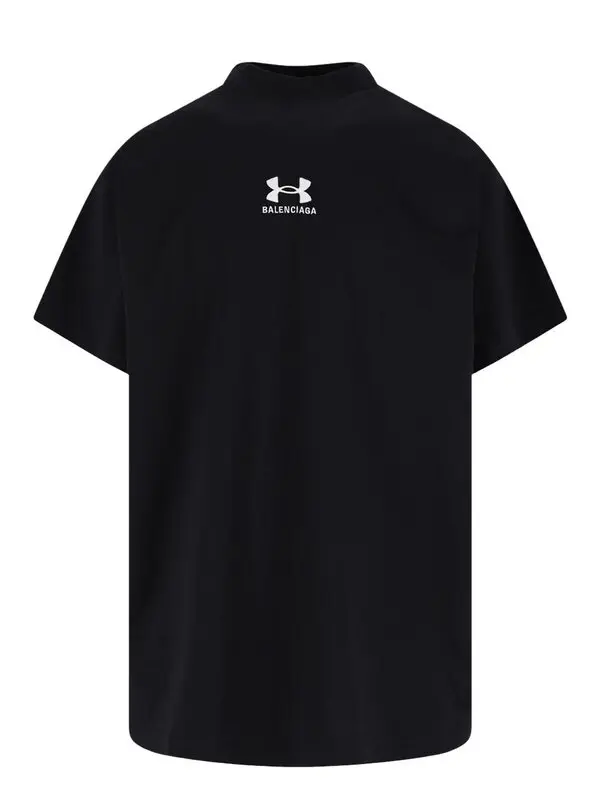 Balenciaga X Under Armour Logo T-shirt - Black