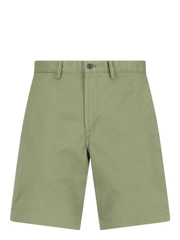 Fear Of God Logo Shorts - Green