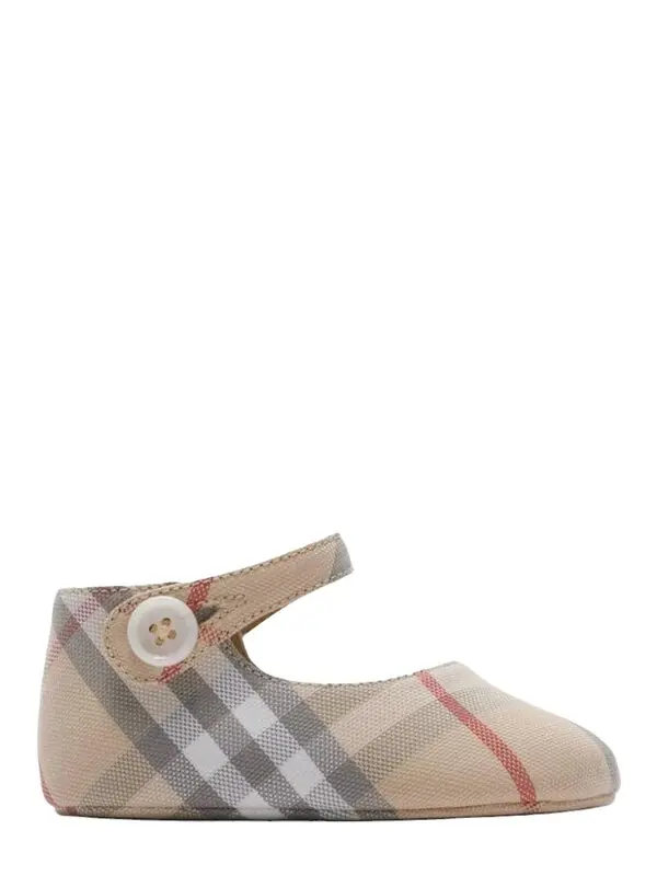 Burberry Mary Jane Flat - Beige