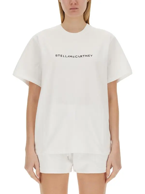 Stella McCartney Logo T-shirt - White