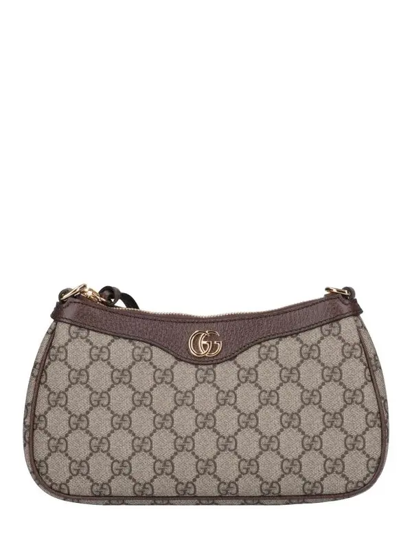 Gucci Ophidia Small Shoulder Bag - Beige