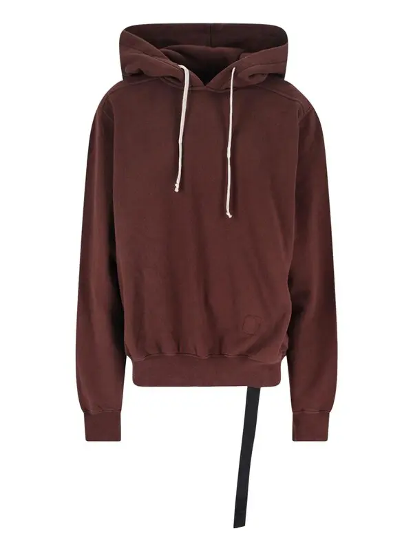 Rick Owens Hollywood Hoodie - Brown