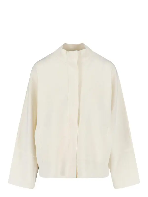Max Mara Virgin Wool Cardigan - Cream