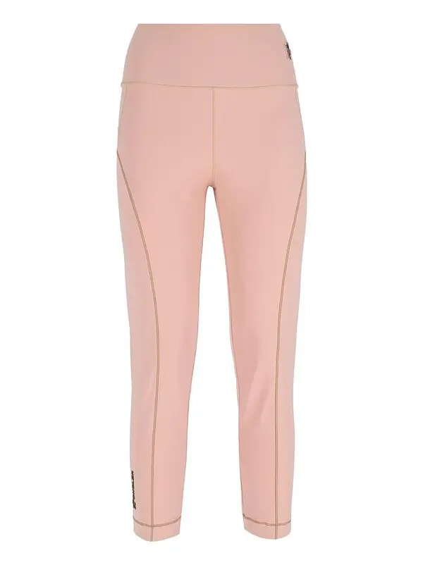 Moncler Logo Track Pants - Pink