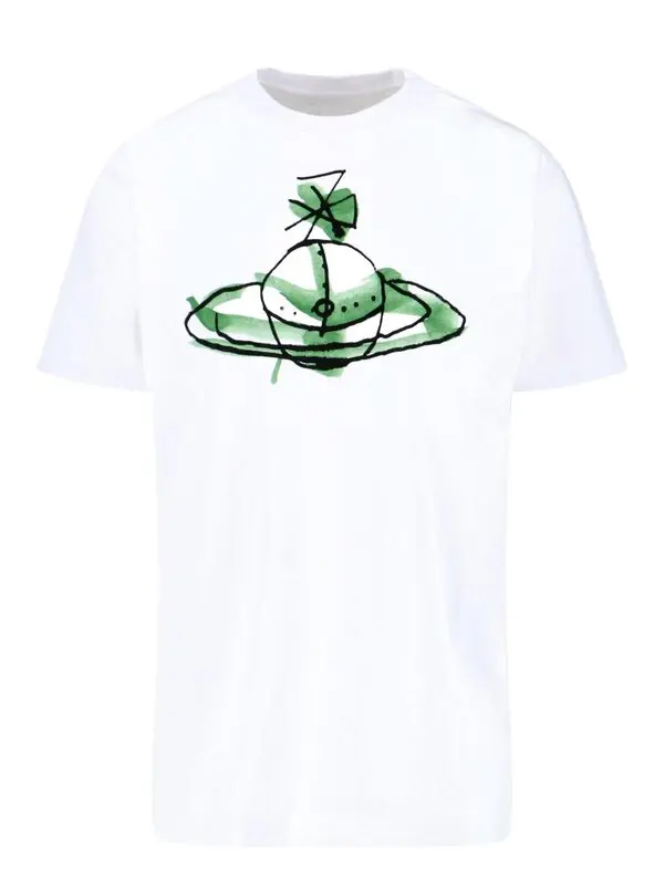 VIVIENNE WESTWOOD Jil Sander Cotton Crewneck T-shirt - White