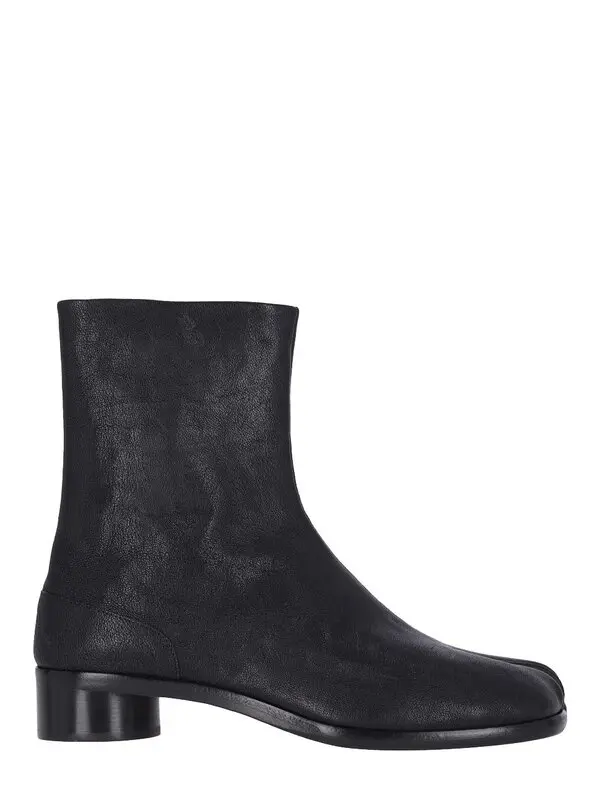 MAISON MARGIELA Tabi Ankle Boots - Black