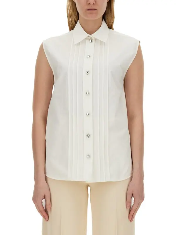 Moschino Poplin Shirt - White