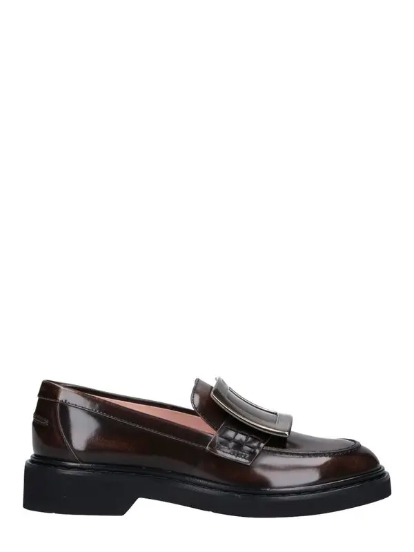 ROGER VIVIER Viv' Rangers Loafers - Brown