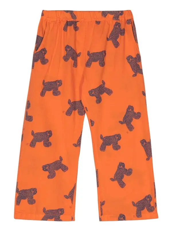 BOBO CHOSES All Over Woven Pants - Orange