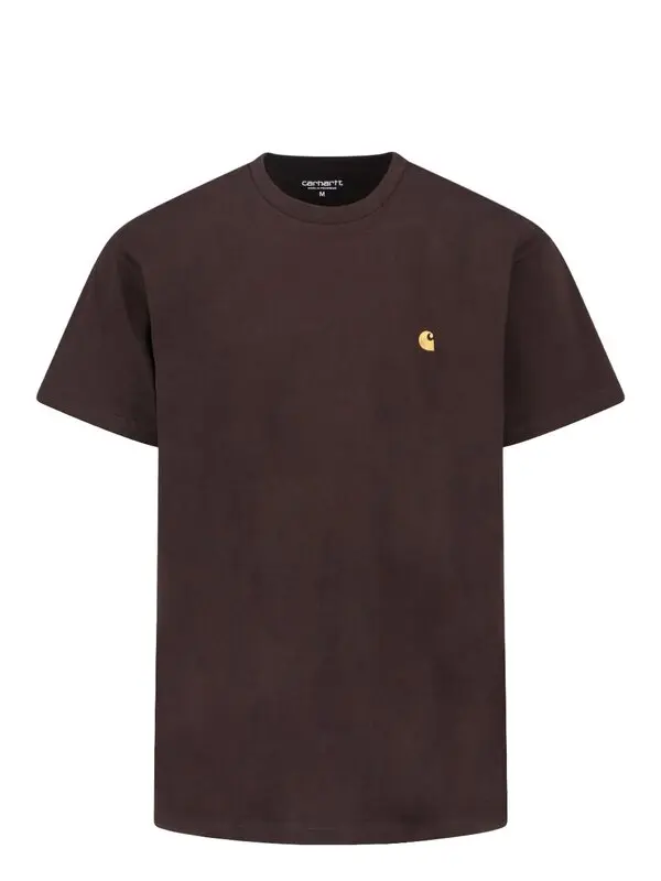 Carhartt Work In Progress Chase' T-shirt - Brown