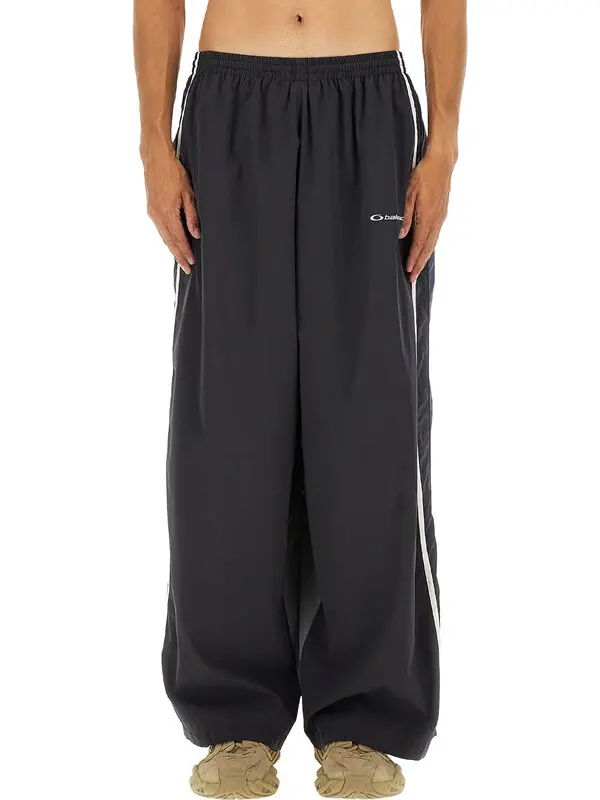 Balenciaga 50/50 Tracksuit Pants - Black