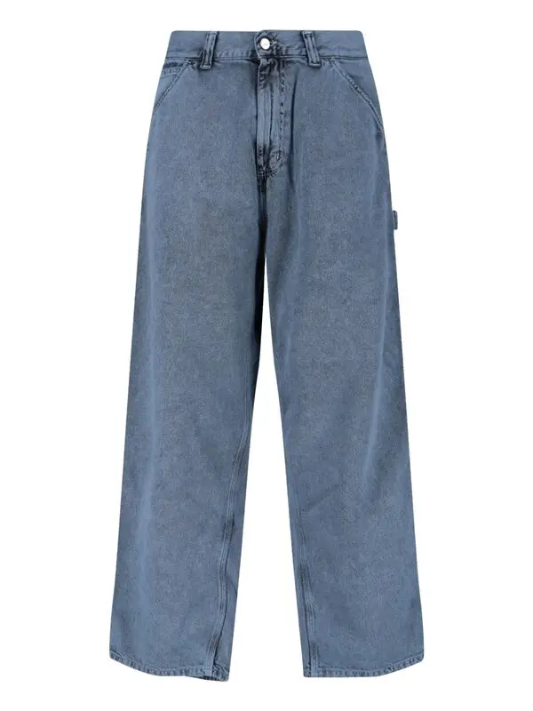 Carhartt Work In Progress Og Single Knee Pants - Blue