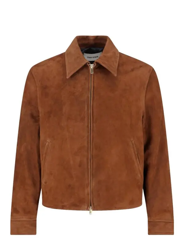 TONYWACK Suede Jacket - Brown