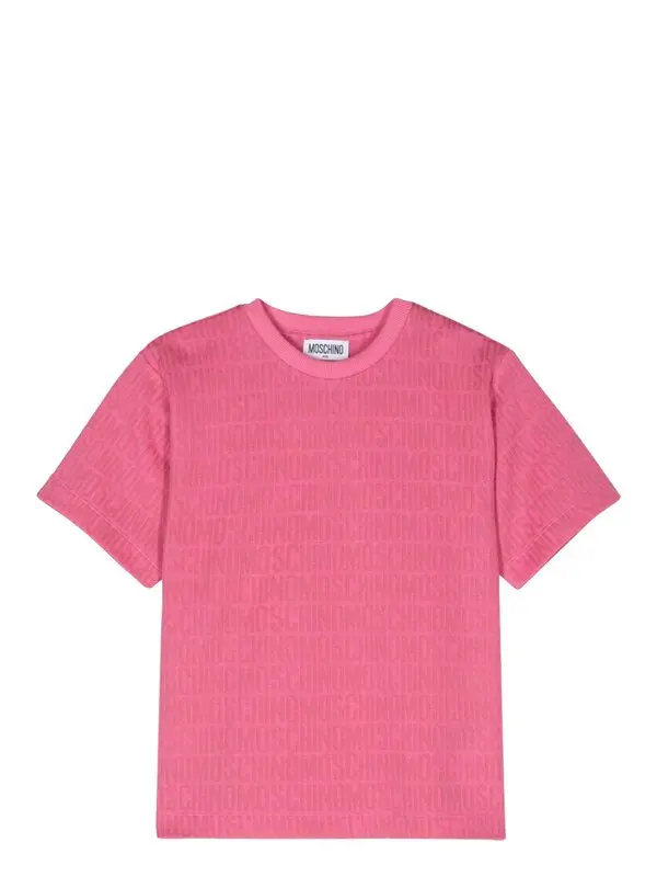 Moschino Maxi T-shirt - Fuchsia