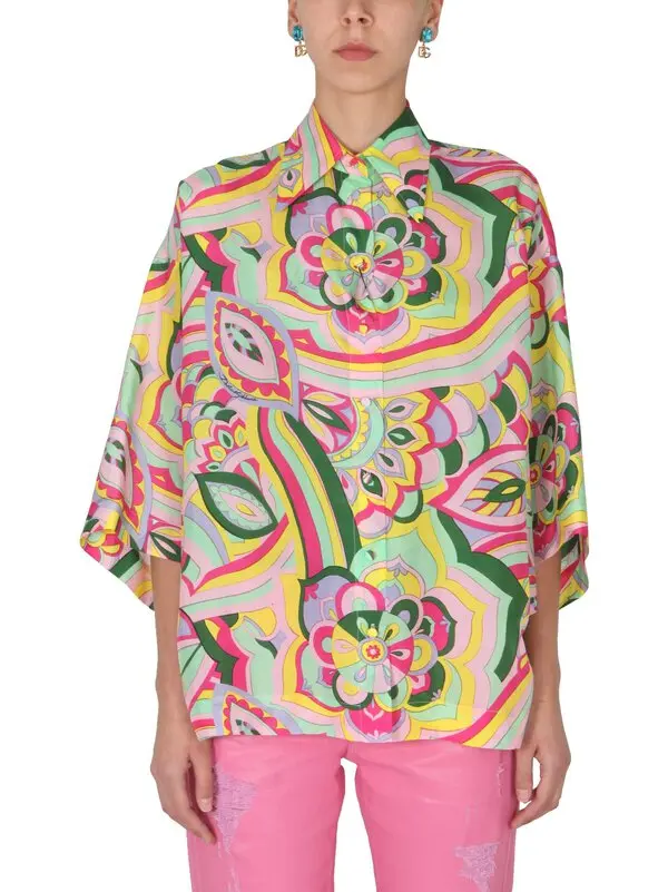 Dolce & Gabbana 60's Print Shirt - Multicolour