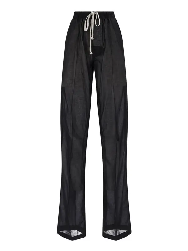 Incotex Straight Leg Trousers - Black