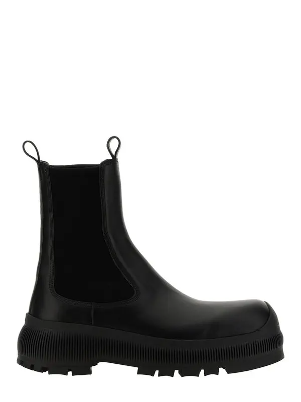 JIL SANDER Chelsea Boots - Black