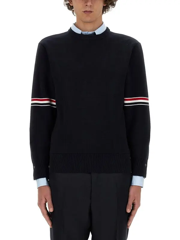 Thom Browne Cotton Jersey - Blue