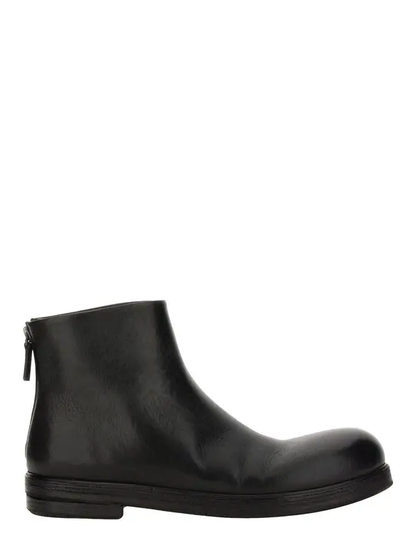 Marsèll Pumpkin Wedge Boots - Black