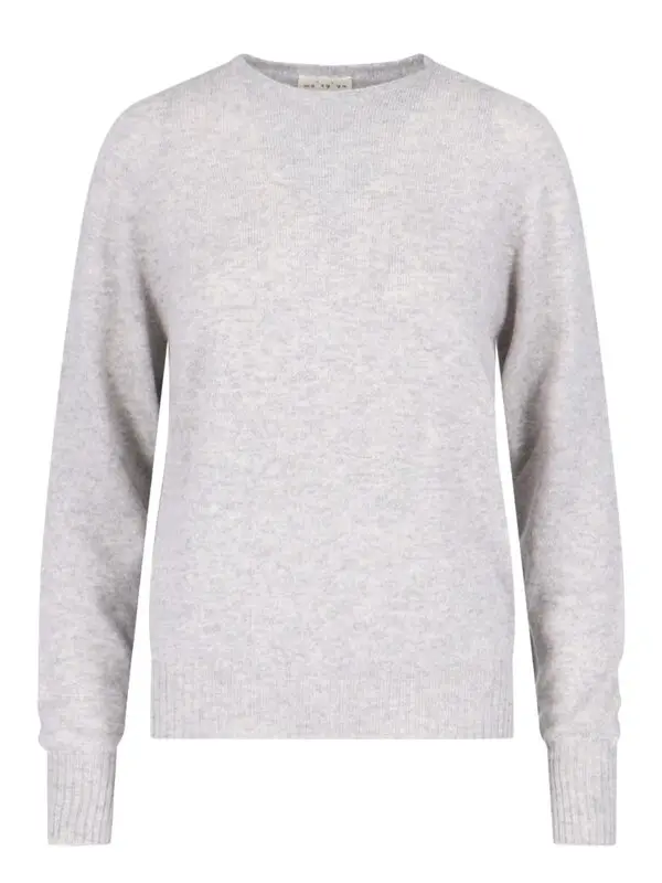 BALLANTYNE Cashmere Crew Neck Sweater - Gray
