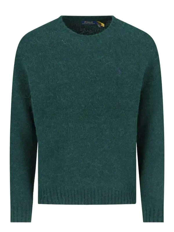 Moncler Logo Sweater - Green