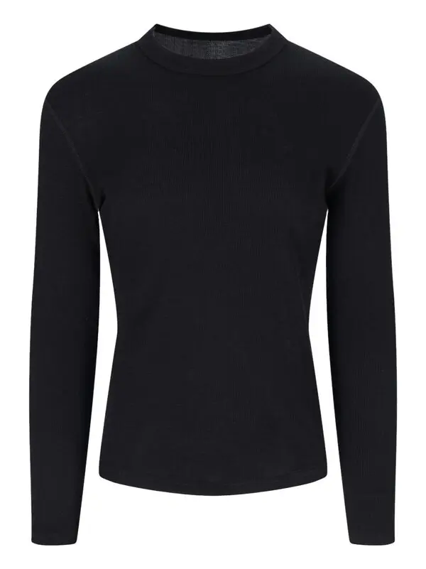 BERNER KUHL Wool Ribbed Sweater - Black
