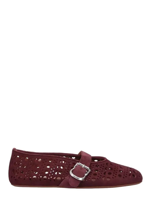 Alaïa Flat Ballerinas - Red