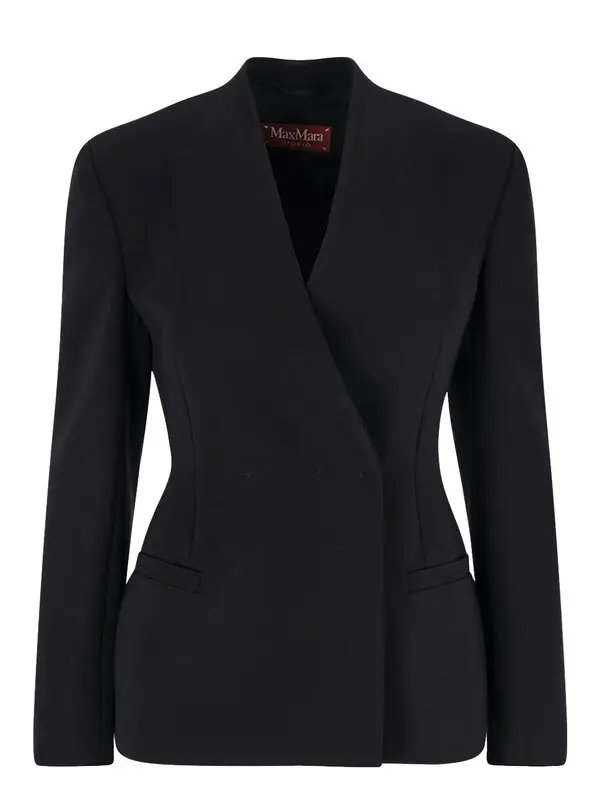 Max Mara Single-breasted Blazer - Black