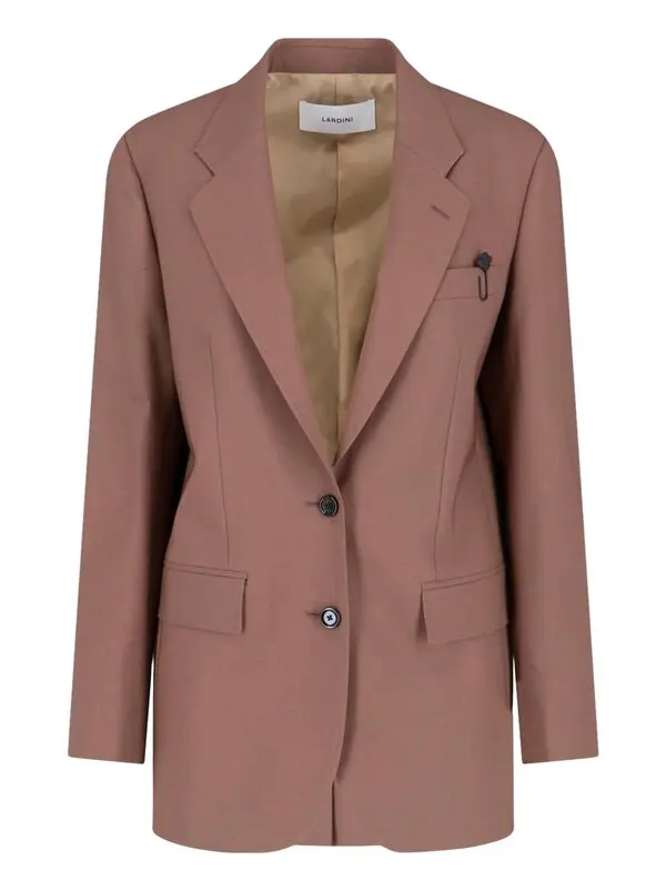 Max Mara Single-breasted Blazer - Brown