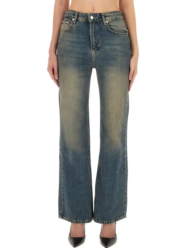Moschino Flare Fit Jeans - Denim