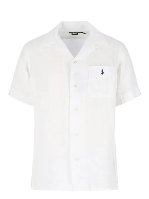 Miu Miu Logo Shirt - White