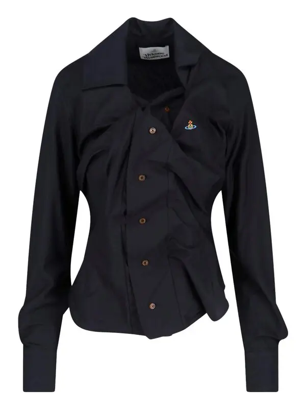 VIVIENNE WESTWOOD Drunken Shirt - Black