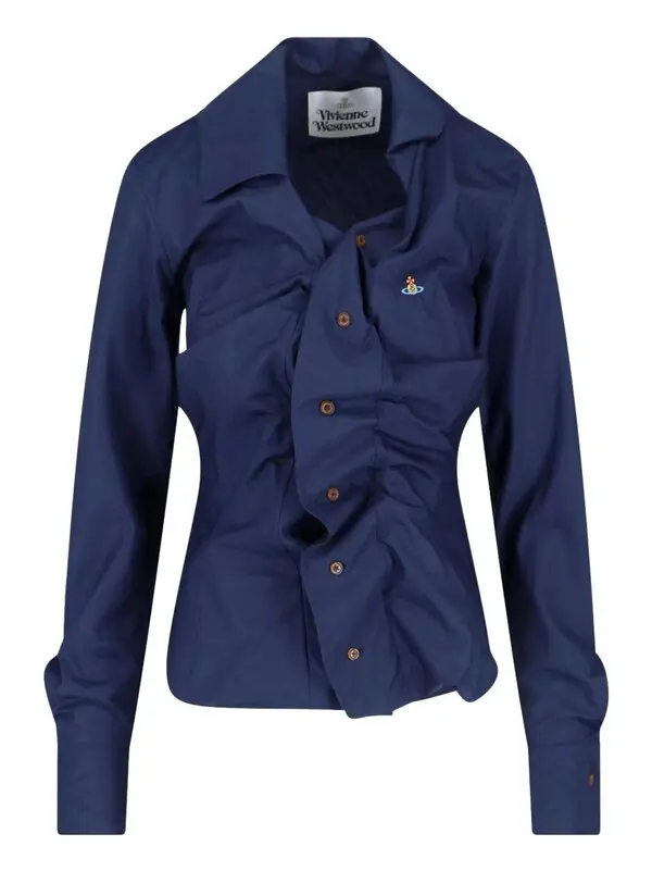 VIVIENNE WESTWOOD Drunken Shirt - Blue