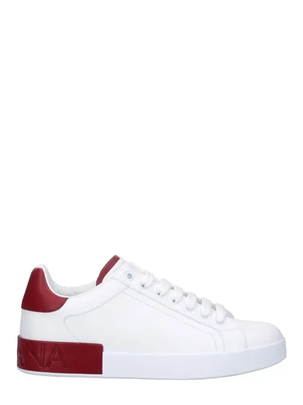 Dolce & Gabbana Portofino Sneakers - Red