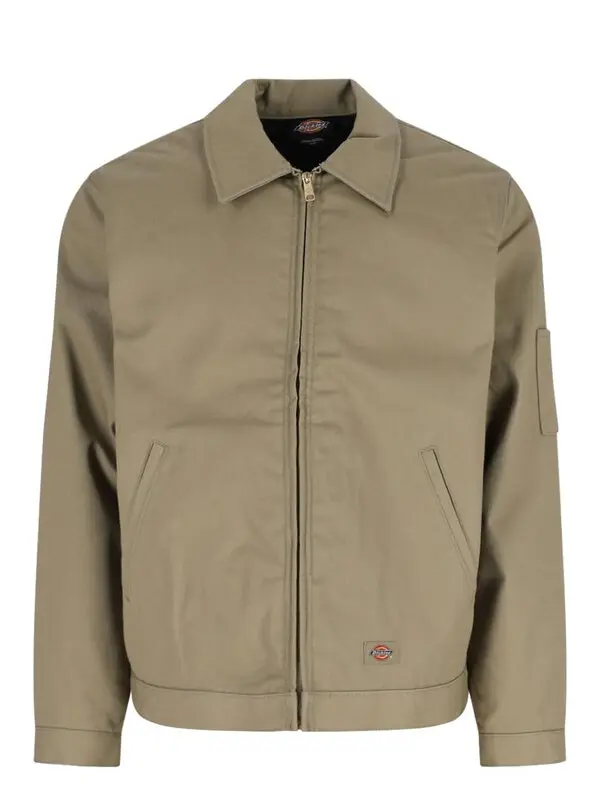 JIL SANDER Logo Jacket - Beige